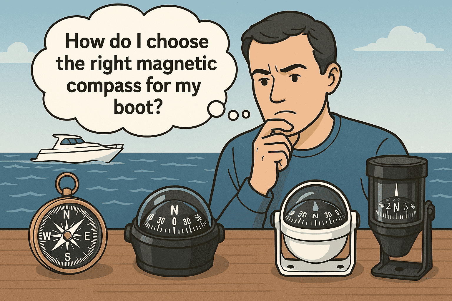 Boat Compass Guide: Navigation & Mounting Tips